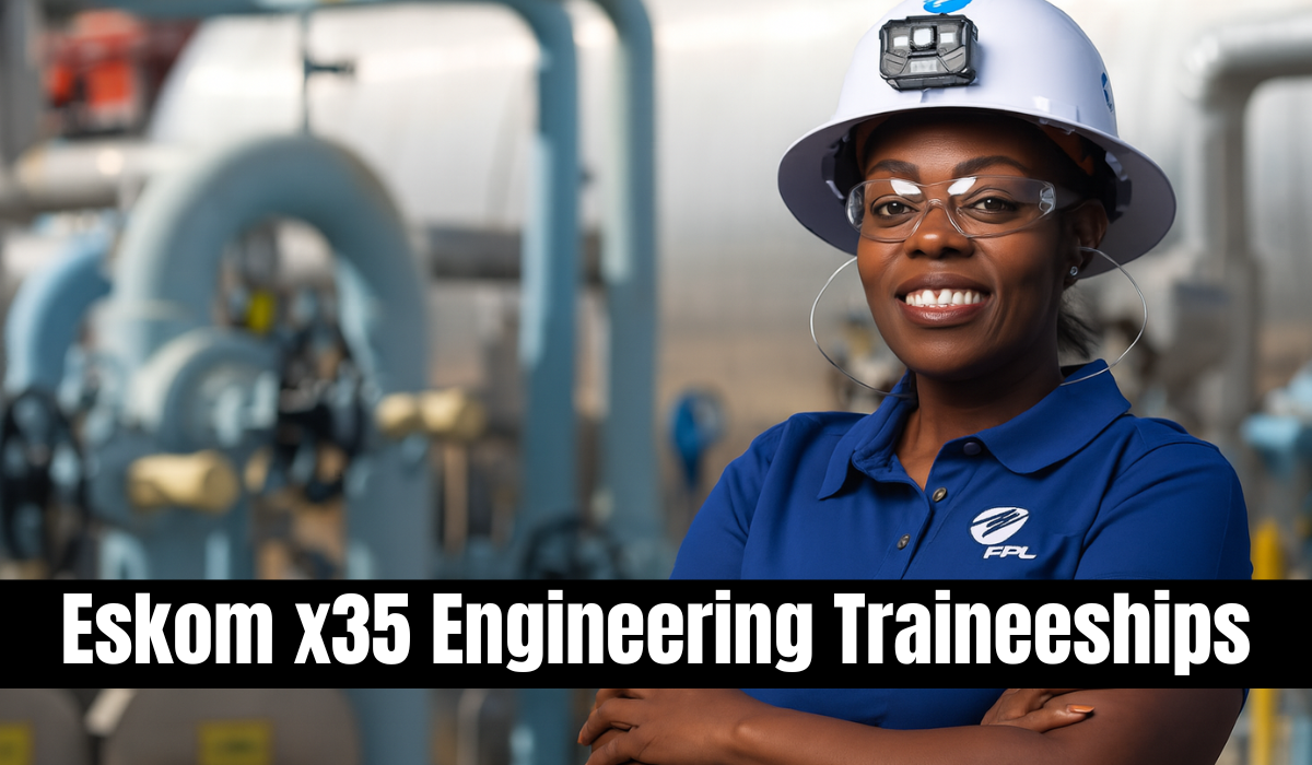 Eskom x35 Engineering Traineeships For 2026
