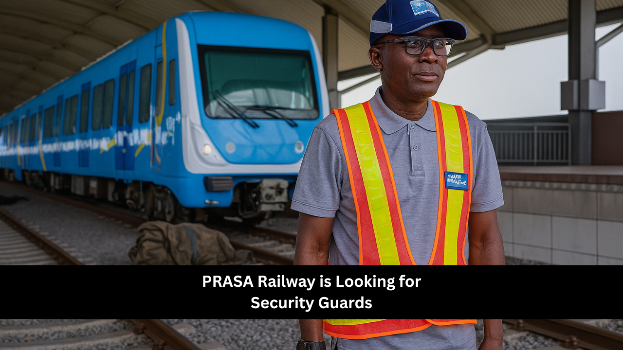 PRASA Railway is Looking for Security Guards: Apply Now and Earn R9 500 ...