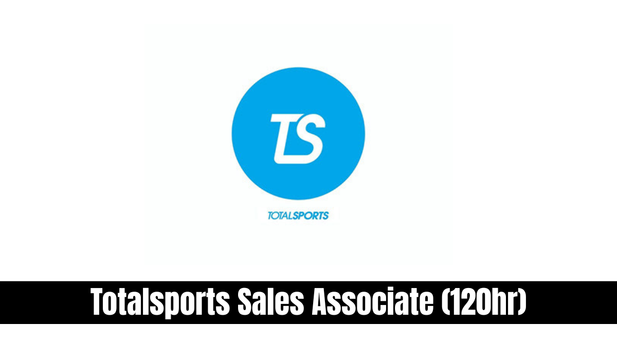 Totalsports Sales Associate (120hr) For 2026